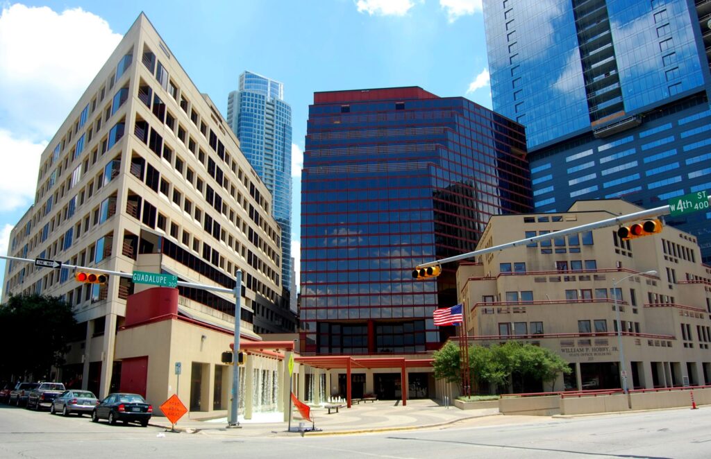 Hines Selected to Lead Redevelopment of Hobby State Building | CRE ...